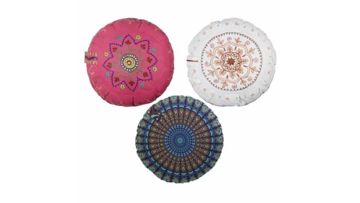 Rundes Yoga-Kissen - fairtrade online im Plan Shop bestellen